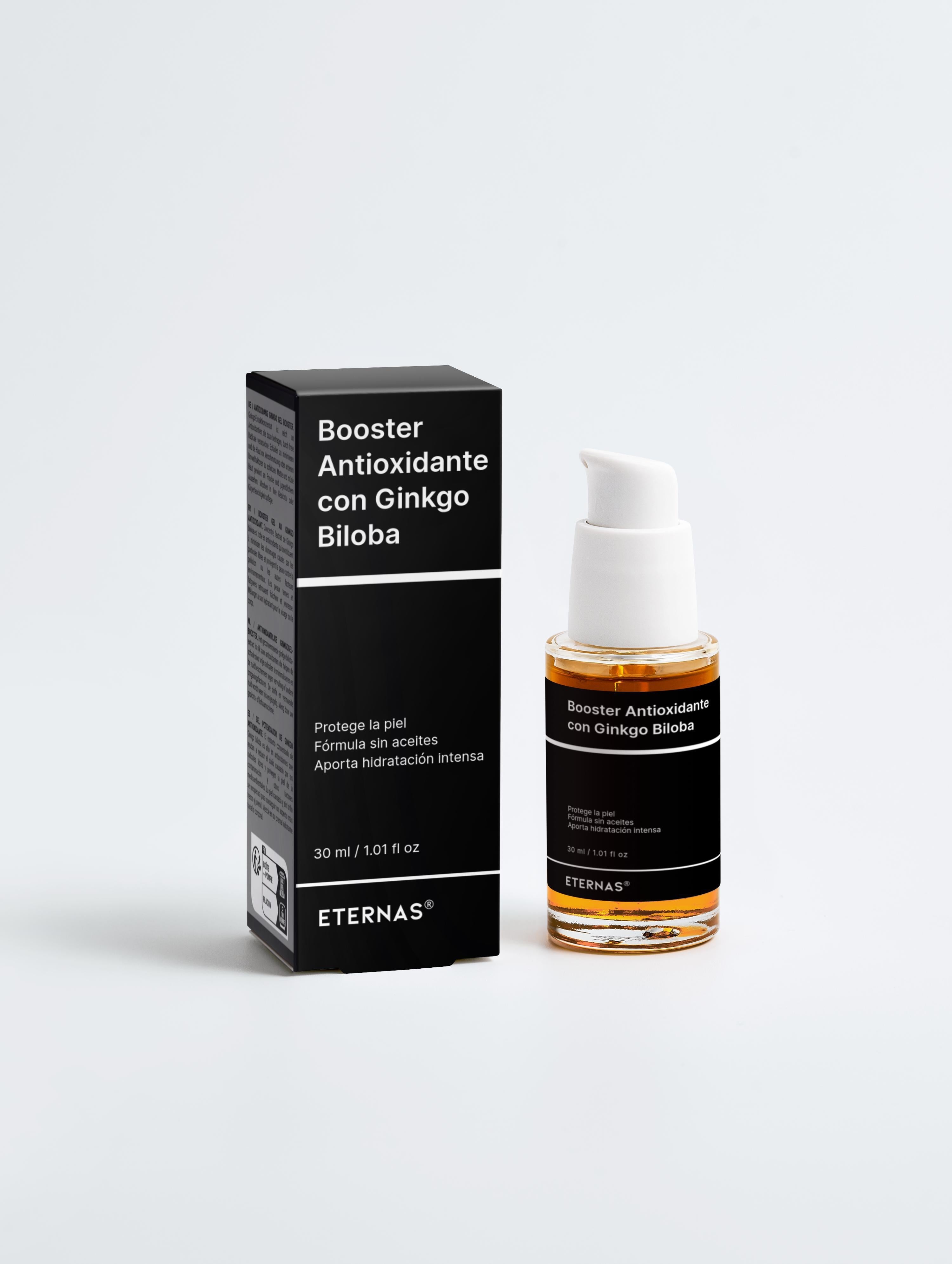 Booster Antioxidante Ginkgo Biloba 30ml - Protección Luminosidad | Ete ...